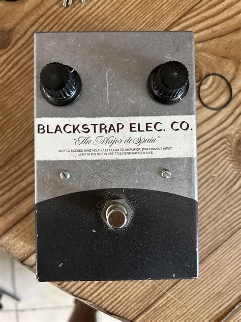 Blackstrap Electrik Co Reserve Series Range Master Fuzz Reverb