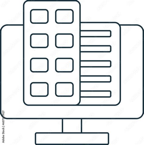 Bim Icon Monochrome Simple Sign From Digitalization Collection Bim