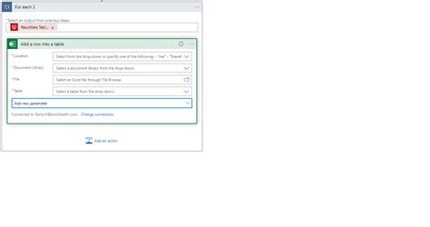 Logic App A Value Must Be Provided For The Item While Inserting Into Excel Table Stack Overflow
