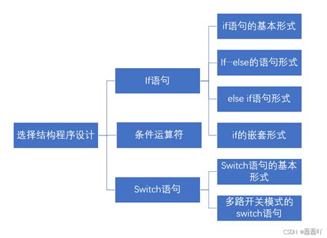 选择结构程序设计（33）switch Case流程图怎么画 Csdn博客