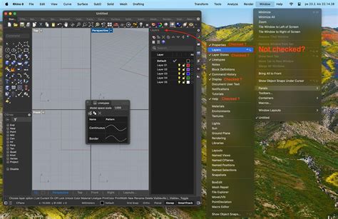 MacOS Menu Bar Panels Mess Rhino For Mac McNeel Forum