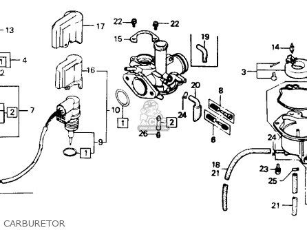 Honda Nb50 Aero 50 1986 G Usa Parts Lists And Schematics