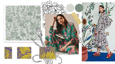Monotone Floral Pattern Trend Ss24