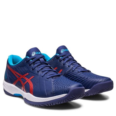 Asics Solution Swift Ff Padel Deep Ocean Amoritguación Flytefoam Zona De Padel