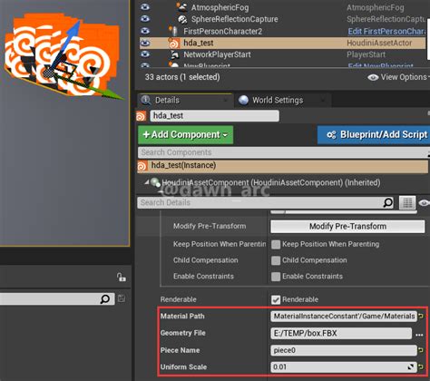 Houdini Hda Digital Asset Notes