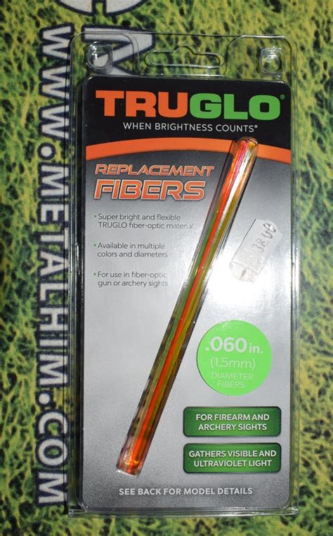 Е магазин Резервни фибро влакна за мушка мерник оръжие Truglo