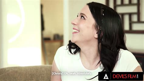 Devils Film Naughty Christie Love Deepthroats And Fucks Her Man In