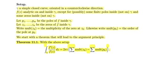 Solved Setup γ a simple closed curve oriented in a Chegg