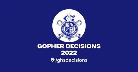 Gopher Decisions 2022 Linktree
