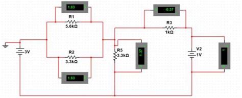 Solved Find The Current And The Voltage Of The Ciruit Show