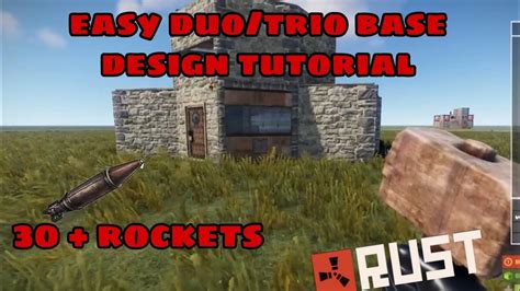 Easy Duo Trio Base Design Tutorial RUST YouTube