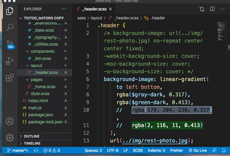 Css My Sass Code Keeps Breaking When I Try To Add Partials Stack