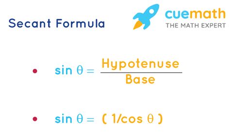Secant Formula What Is Secant Formula Examples