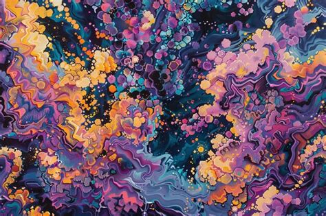 Premium Photo Vibrant Floral Abstraction Intricate Beauty Unveiled