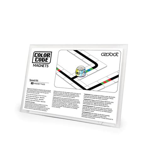 Ozobot Color Code Magnets Speed Kit Stemfinity
