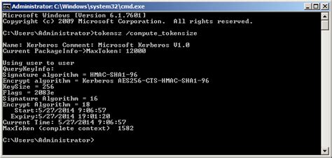 Active Directory Security Blog Kerberos Token Bloat Details Example