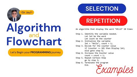 Flowchart And Algorithm Sample Problems 3 Tagalog Youtube
