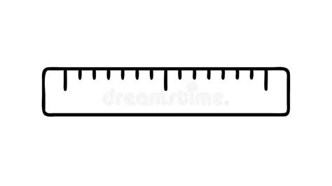 Ruler Measuring Tool Icon For Length And Precision Vector Design Generative Ai Stock Vector