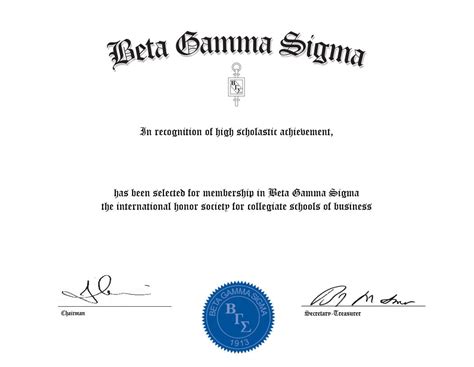 Ray Spicer On Linkedin Im Proud To Be Inducted Into Beta Gamma Sigma The Top Business Honor…