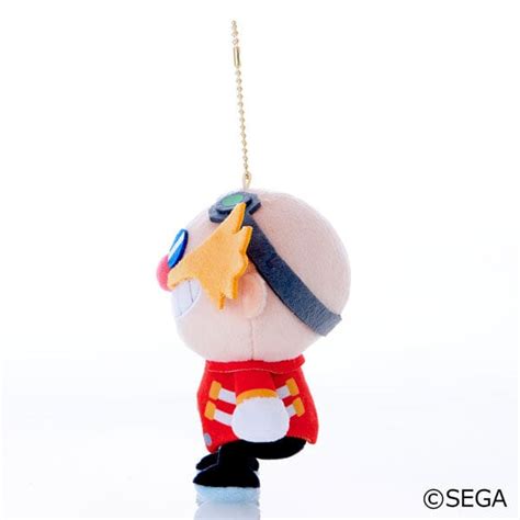 Dr Eggman Mascot Plush Keychain Sonic＆friends Authentic Japanese