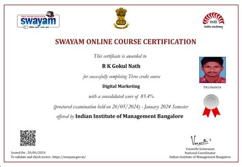 gokul nath r k on linkedin digitalmarketing iimbangalore lifelonglearning