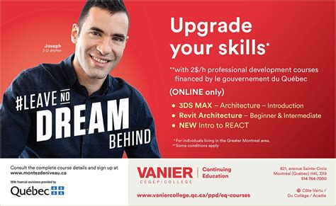 Vanier College On Linkedin Revit Training 3dsmax React Courses Course Elearning Learning…