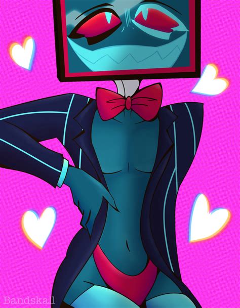 Rule 34 Blue Skin Bowtie Brainwashed Brainwashing Demon Demon