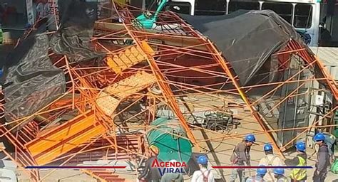 Estructura Metálica Colapsó En Obras De La Línea 12 Del Metro Cdmx Agenda Viral