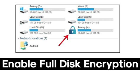 How To Enable Full Disk Encryption In Windows 10 11