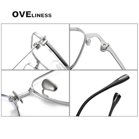 Oveliness Rimless Titanium Mens Eyeglasses Fuzweb
