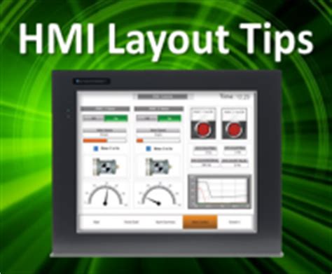 Tips For A Better HMI Layout Library AutomationDirect Com