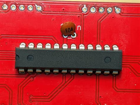 Date Part Of Clock Always Fullbright Transistors Look Fine Mitxela