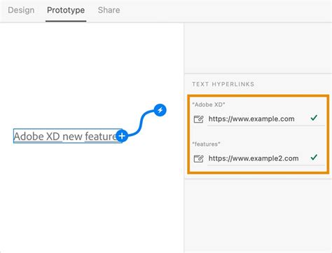 Create Hyperlinks In Xd