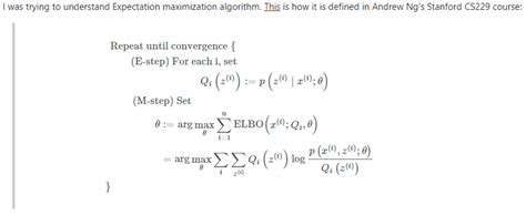 Understanding Numerical Example Of Expectation Maximization R Learnmachinelearning