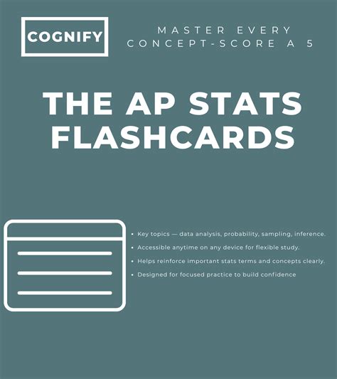 AP Statistics Flashcards Cognify