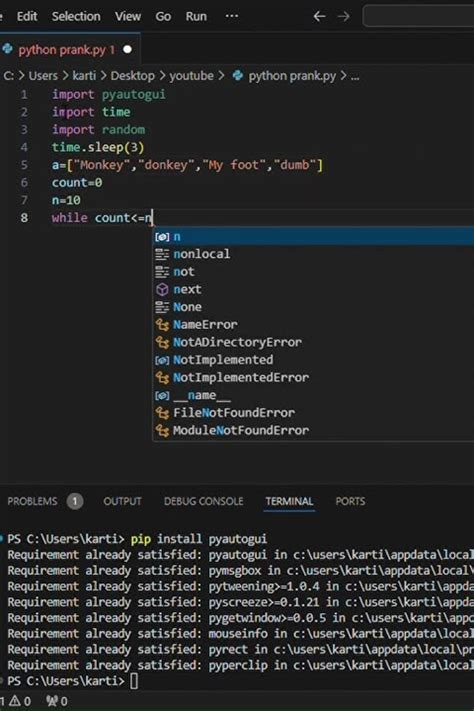 Python Prank Non Stop Messages Coding Pythonlearningpythontutorial Prank Youtube