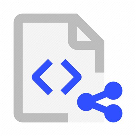 Code Document Extension File Format Share Icon Download On Iconfinder