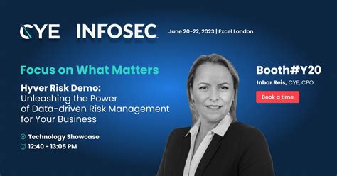 Cye On Linkedin Infosec2023 Infosec2023 Infoseceurope