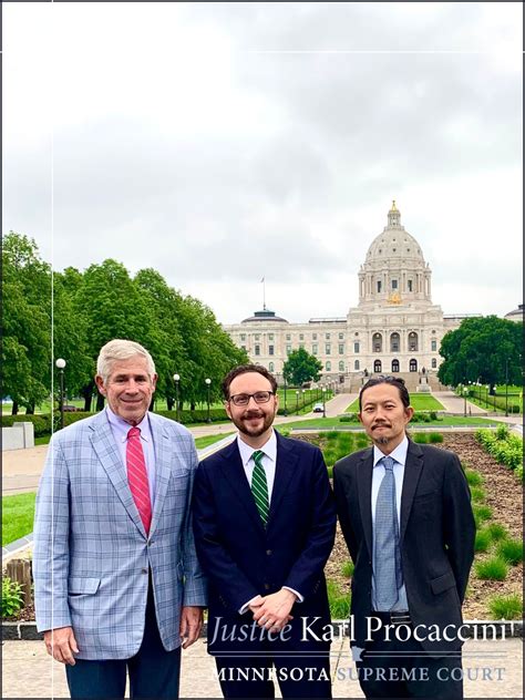 Justice Karl Procaccini Has Filed His Affidavit Of Candidacy With The