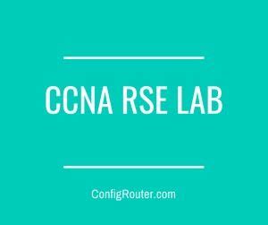 CCNA RSE Lab Configuring IPv Static And Default Routes