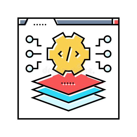 Full Stack Web Developer Roadmap For It Skills Development Outline Diagram Stock Vector