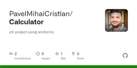 Github Pavelmihaicristian Calculator C Project Using Winforms