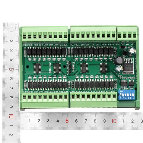 Dc 12v 24v 32ch Optically Isolated Input Pnp Npn Switch Digital Collector Rs485 Modbus Rtu