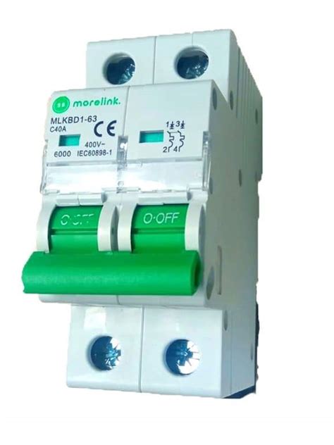Two Pole Mcb Morelink Technology