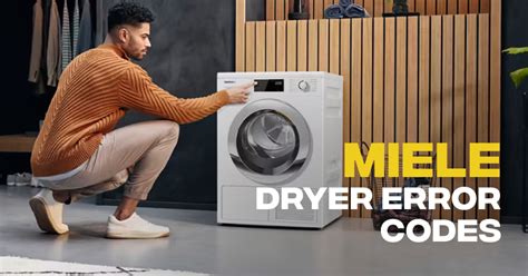 miele dryer error codes miele appliance support nyc