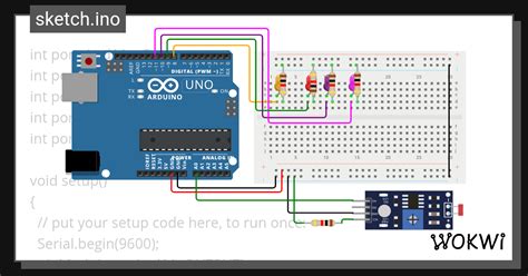 Photoresistor Lights Copy Wokwi Esp32 Stm32 Arduino Simulator