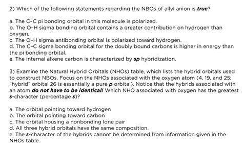 Solved 2 Which Of The Following Statements Regarding The