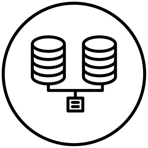 Premium Vector Distributed Data Vector Illustration