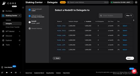 How To Stake Avax On Avalanche Using Core Decrypt