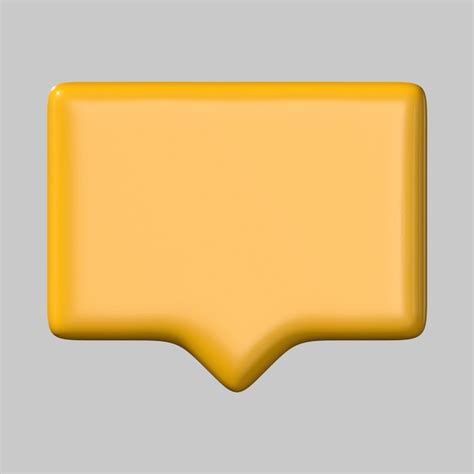 Premium Psd 3d Speech Bubble Chat Communication